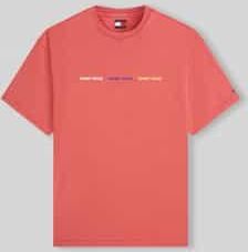 Tommy Jeans Relaxed Fit T-Shirt aus reiner Baumwolle