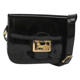Celine Pre-owned Cuir sacs-celine - Femme - Pre-owned - Noir - Taille: ONE Size