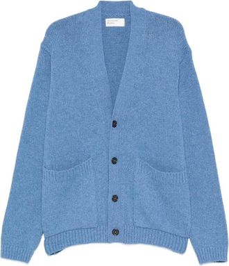 Universal Works Herren, Strickwaren, Blau, SGr&ouml;&szlig;e