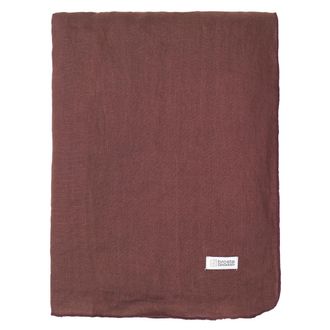 Broste Copenhagen Tischdecke Gracie Eco Friendly Linen aubergine