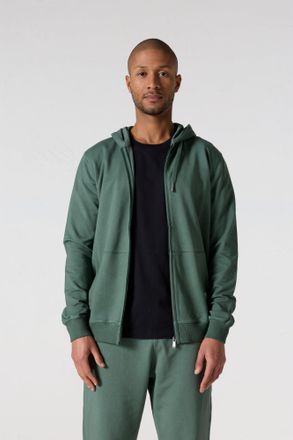 Jott Veste zipp&eacute;e &agrave; capuche Vert sauge Edgar - Taille XXL