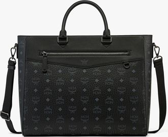 MCM Diamond E/W Tragetasche in Visetos