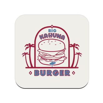 Fabulous Untersetzer aus Kork - Big Kahuna Burger Geek Film Humor, 1 Stück (95 x 95 mm)