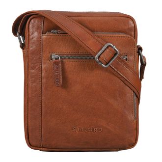 STILORD Bruce Vintage Herrentasche Ledertasche Kleine Umh&auml;ngetasche f&uuml;r M&auml;nner 9.7 Zoll iPad Tasche im Vintage Stil Echtes Leder, Farbe:maraska - braun