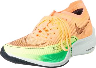 Nike Nike Damen Zoomx Vaporfly Schuhe, Peach Cream/Black-Green Shock, 38.5 EU