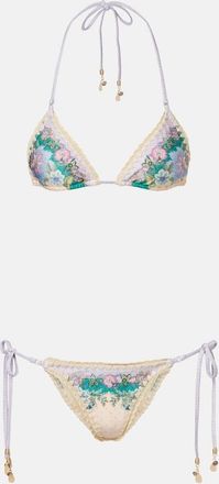 Zimmermann Bikini Indra &agrave; fleurs