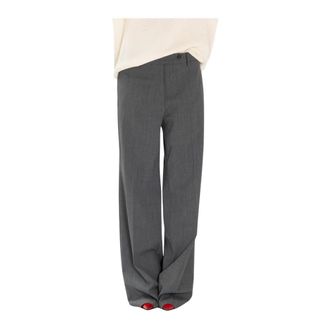 N&deg;21 Wide Hosen - - Trousers - Damen - Grau - XL