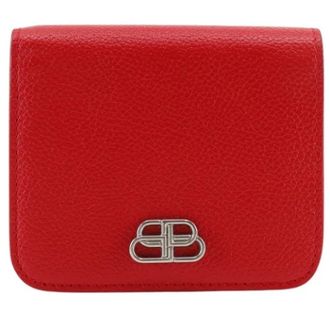 Balenciaga Pre-owned Leder Portemonnaies - - Pre-owned - Damen - Rot - ONE SIZE