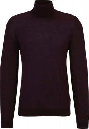 HUGO BOSS Homme, Pulls, Violet, Taille: XL Pull &agrave; col roul&eacute; Musso-P