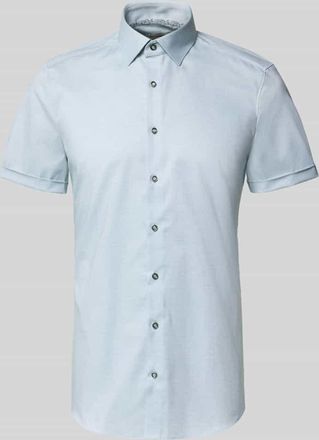 Olymp Level 5 Slim Fit Business-Hemd mit Kentkragen