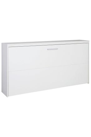 Xora Klappbett Tamino, Wei&szlig;, Holz, Metall, Birke, Sperrholz, H&ouml;he ca. 20 cm, 90x200 cm, Blauer Engel, RAL Testat, Made in Germany, Federholzleisten verleim