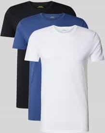 Ralph Lauren T-Shirt mit geripptem Rundhalsausschnitt im 3er-Pack