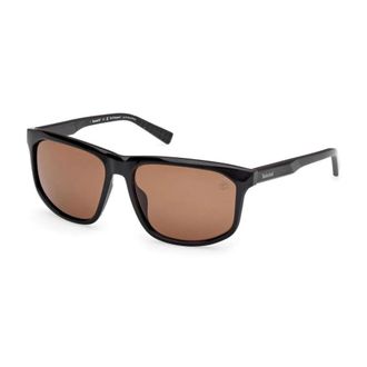 Timberland Homme, Accessoires, Noir, Taille: 60 MM Lunettes de soleil polaris&eacute;es modernes