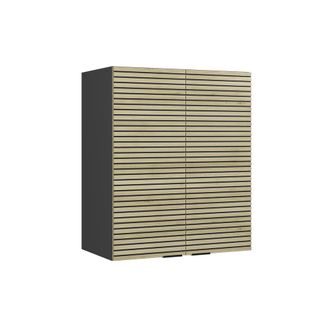 Vicco K&uuml;chenschr&auml;nke Fame-Line, h&auml;ngender K&uuml;chenschrank, Eiche Paneel, 60 cm