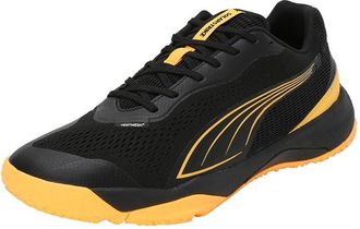 Puma Unisex Adults SOLARSTRIKE III Indoor Court Shoe, PUMA Black-Sun Stream-PUMA White, 44.5 EU