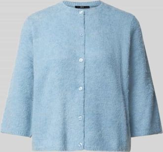 Zero Regular Fit Cardigan mit Woll-Alpaka-Anteil