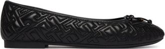 Tommy Hilfiger Ballerinas Th Quilted Ballerina FW0FW09264 Schwarz