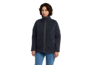 Jack Wolfskin Fleecejacke Stone Lite (warm, atmungsaktiv) nachtblau Damen