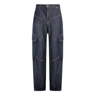 Fracomina Cargo Jeans - - Jeans - Damen - Blau - W28