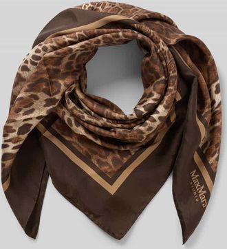 Max Mara Seidenschal mit Animal-Print Modell AQUILA
