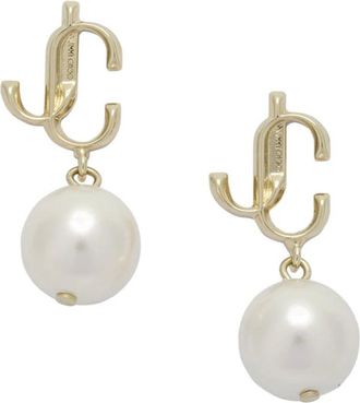 Jimmy Choo London Femme, Accessoires, Multicolore, Taille: ONE Size JC Pearl Earring
