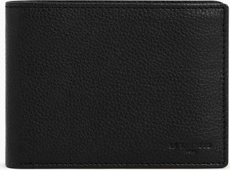 Le Tanneur Portefeuille horizontal zippé 2 volets Charles en cuir grainé