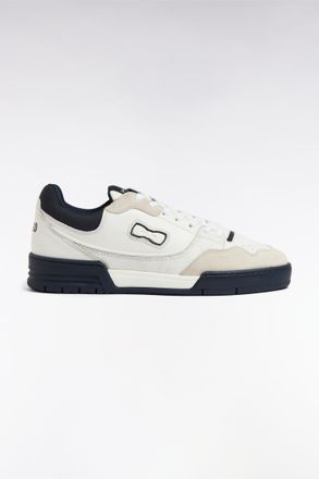 Eden Park Sneakers Ep10 En Cuir Blanches Et Marine