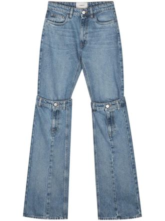 Coperni jean Open Knee - Bleu