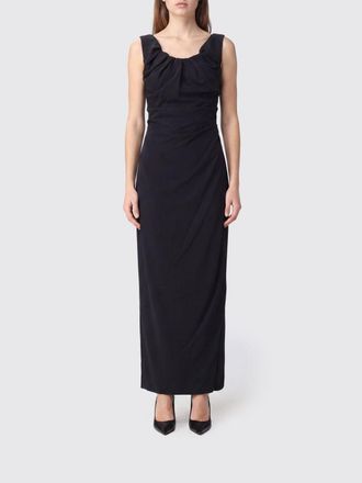Vivienne Westwood Robe de soir&eacute;e longue en m&eacute;lange de soie avec bustier et &eacute;paules d&eacute;nud&eacute;es