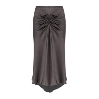 Victoria Beckham Bela Midi Rock - - Skirts - Damen - Grau - XS