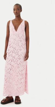 Michael Kors Sommerkleid MS683HIKR1 Hellrosa Slim Fit