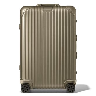 Rimowa Original Check-In M Koffer in Titan - Aluminium - 69x44x27.5