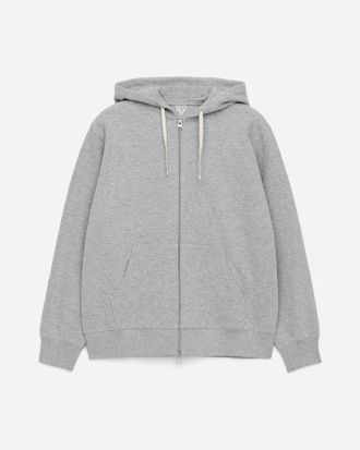 Arket Kapuzenpullover Mit Rei&szlig;verschluss -Grau
