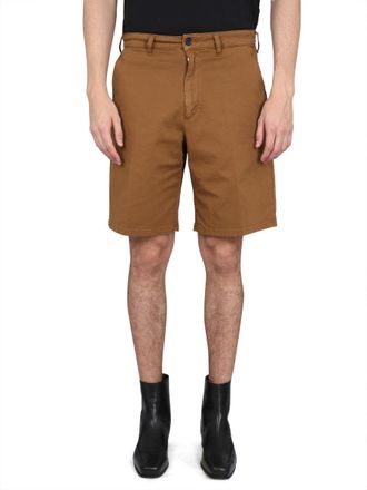 Department Five Cotton Bermuda Shorts - Brown