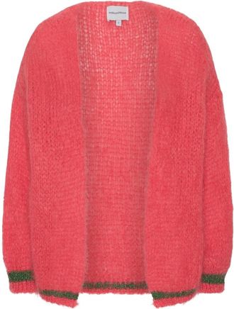 Americandreams Americandreams, Femme, Pulls, Rouge, Taille: 44 FR Olivia Mohair Cardigan