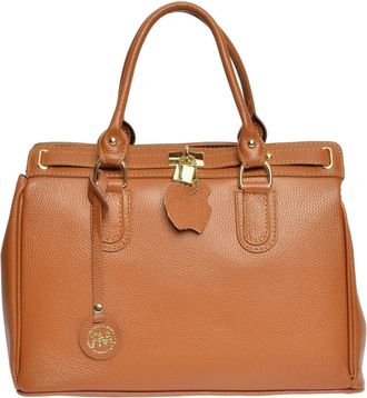 Roberta M Braun Rindsledertasche