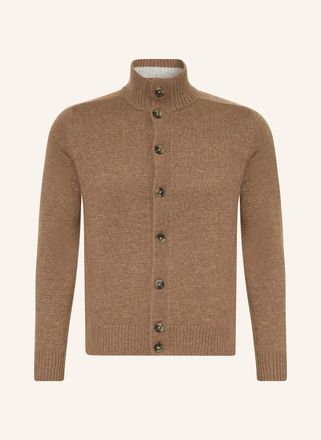 Strokesman's Strokesmans Strickjacke Aus Cashmere beige