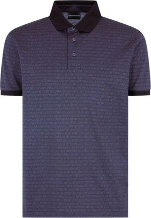 Emporio Armani Homme, Tops, Bleu, Taille: L Polo