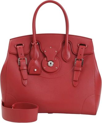 Ralph Lauren Femme, Sacs, Rouge, Taille: ONE Size Ricky Shoulder Bag