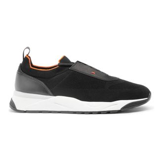 Santoni Flin Knit Sneakers - - Shoes - Herren - Schwarzk - 40 EU