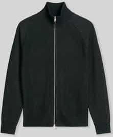 Marc O'Polo Strickjacke aus Wolle mit Stehkragen