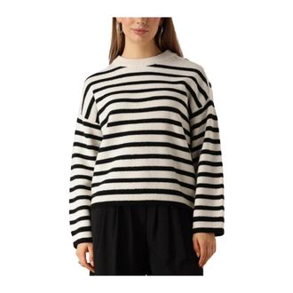 Moss Copenhagen Wei&szlig;e Pullover STP f&uuml;r Frauen - - Knitwear - Damen - Wei&szlig; - M