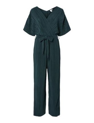 Vero Moda Y.A.S Yasolinda SS Ankle Jumpsuit S. Noos, Pins Ponderosa, 48 Femme