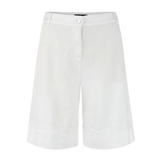 Marc Cain Femme, Shorts, Blanc, Taille: 40 FR Long Shorts