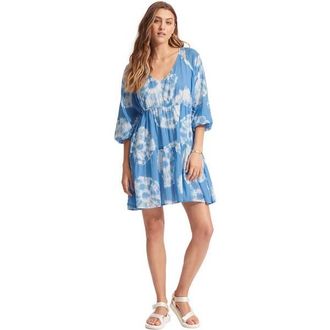 Seafolly Damen Kleid Tie Dye Tier Dress