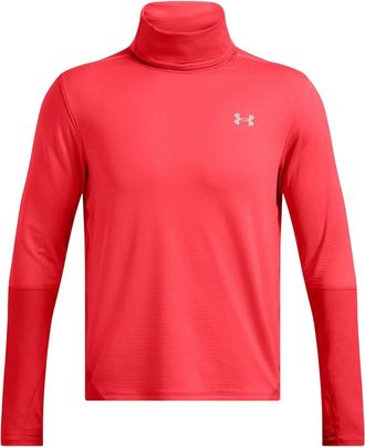 Under Armour Vanish T-Shirt f&uuml;r Herren, Weiter Stehkragen (Rot)