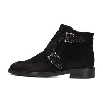 Pertini Schwarze Wildleder-Stiefeletten - - Shoes - Damen - Schwarzk - 39 EU