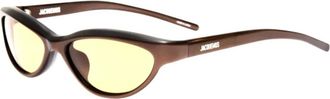 Jacquemus Curvo Sonnenbrillen - - Accessories - unisex - Braun - ONE SIZE