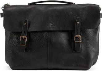 Bleu de Chauffe Sac besace Lucien en cuir