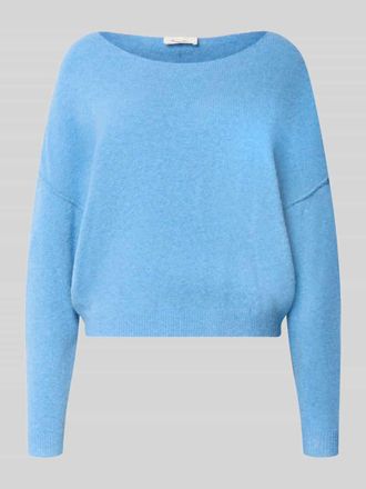 American Vintage Relaxed Fit Strickpullover aus Material-Mix mit Leinen-Anteil